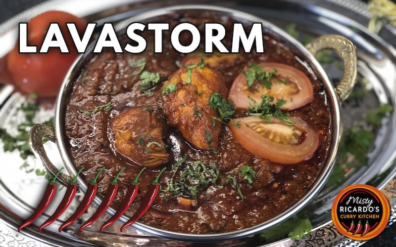 LavaStorm Recipe - A Very Hot Curry Recipe- by Richard Sayce