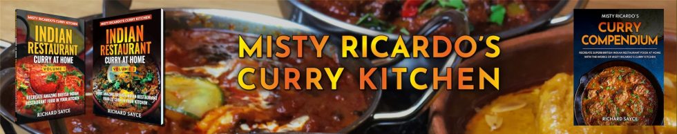 Indian Cookbooks & Recipes by Richard Sayce (Misty Ricardo)